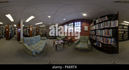 360° view of Elting Memorial Library - Alamy