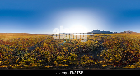 360° view of ANWR Hula Hula River (24 Aug 08 0724 - Alamy