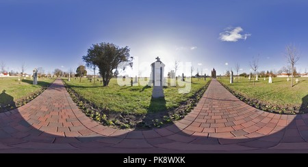 360° view of Piety memorial place and Catholic Calvary - Alamy