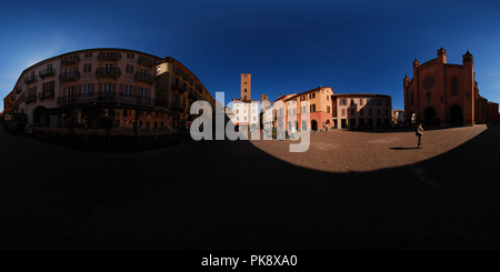 360° view of Alba, Piazza Risorgimento - Alamy