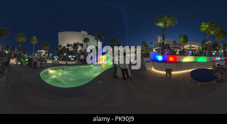 360° view of Las Vegas 2014 IVRPA - Google Pool Party - Alamy