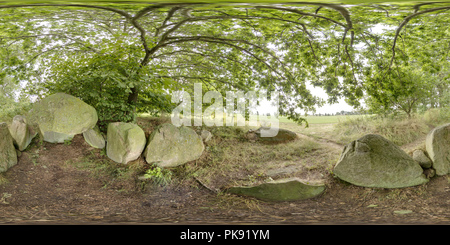 360° view of Ancient Grave Burial site 3 - Alamy
