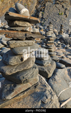 Pile of pebbles. Zen and Harmony themes Stock Photo - Alamy