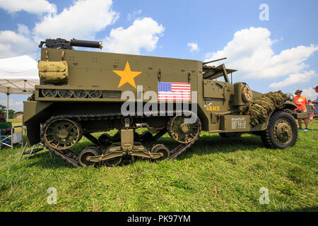 1941 M2 halftrack military vehicle Stock Photo - Alamy