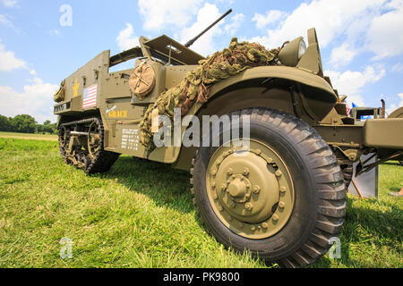 1941 M2 halftrack military vehicle Stock Photo - Alamy