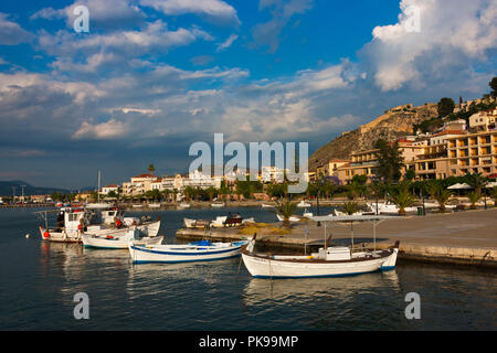 Port Nafplio Greece Stock Photo - Alamy
