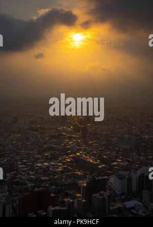 Aerial view of the town, Kanto region, Tokyo, Japan Stock Photo - Alamy