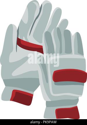 Cricket gloves isolated Stock Vector Image & Art - Alamy
