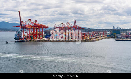 Centerm Container Terminal Port of Vancouver Vancouver British Columbia ...