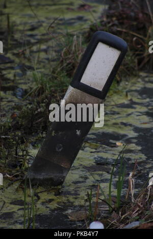 road edge bollards Stock Photo - Alamy