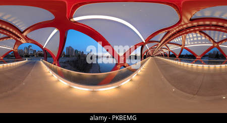 360° view of The Bridge of Peace - Alamy