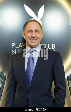 September 12, 2018 Ben Kohn CEO Playboy Enterprises attend Playboy Club ...