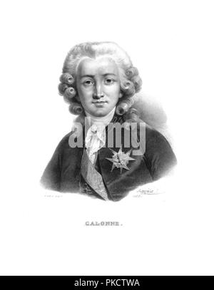 Portrait de Charles Alexandre de Calonne (1734-1802) - Charles ...