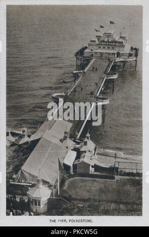 Victoria Pier, Folkestone Stock Photo - Alamy