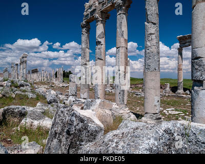 Apamea (also known as Afamia), the ancient Greek and Roman city. The ...