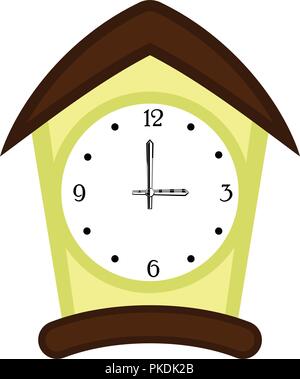 Isolated wall clock icon Stock Vector Image & Art - Alamy