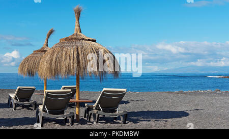 La Enramada beach, on the south coast of Tenerife, Canary Islands Stock ...