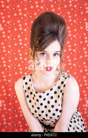 1950's stylised self portraits Stock Photo - Alamy