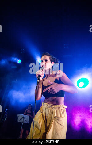 Barcelona, Spain. 10th September, 2018. Concert by Perotá Chingó in ...