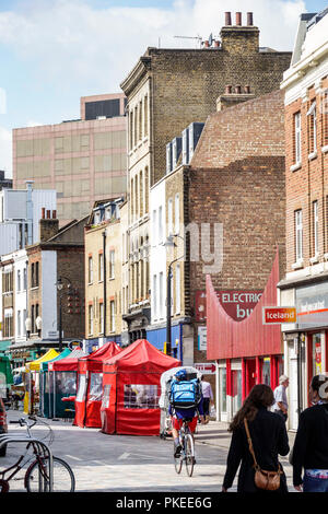 Street market on Lower Marsh on the 17th September 2020 in London in ...
