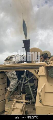 A Soldier assigned to 3rd Battalion, 67th Armor Regiment, 2nd Armored ...
