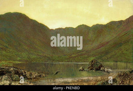 Under Red Pike, Cumberland by John Atkinson Grimshaw, 1884 Stock Photo ...