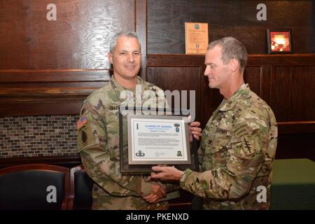 U.S. Army Col. Lawrence G. Ferguson, departing Deputy Commanding ...