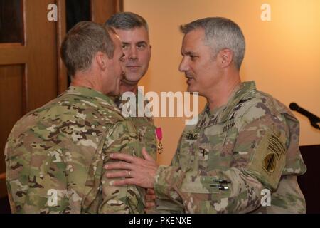 U.S. Army Col. Lawrence Ferguson, departing Deputy Commanding General ...