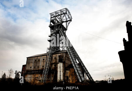 the old coal mine in Heusden-Zolder (Belgium, 23/10/2009 Stock Photo ...