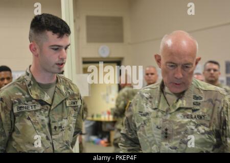 U.S. Army Spc. Christian J. Reese, an infantryman assigned to Charlie ...