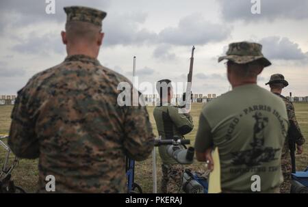U.S. Marine Corps Col. Randall Hoffman, Commanding Officer of MCRD ...
