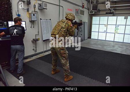 Joe Lynch, Conflict Kinetics Gunfighter Gym technical, instructs U.S ...