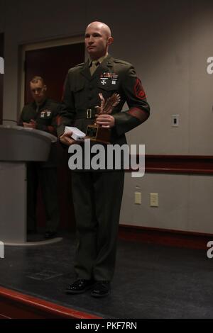 U.S. Marine Combat Instructors with the School of Infantry-East ...