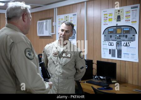 US Navy Gen. Franks visits aboard USS Hopper Stock Photo - Alamy