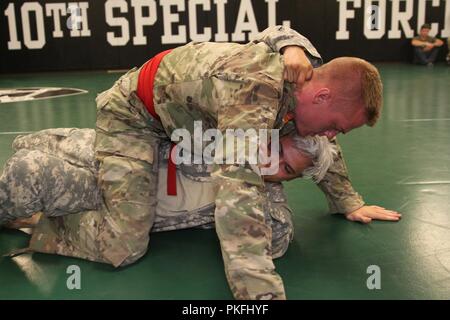 Two Green Berets assigned to 10th Special Forces Group (Airborne ...