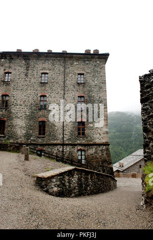 The 18th Century Fenestrelle Fort, the biggest fort in Europe, in the ...