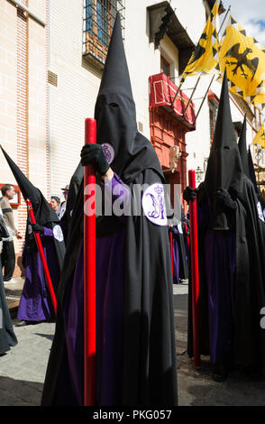 Seville Spain. Holy Week, Semana Santa. Palm Sunday. Participants ...