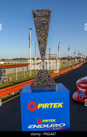 Sandown, Victoria, Australia. 13th Sep 2018. Pit lane Team Practice No ...