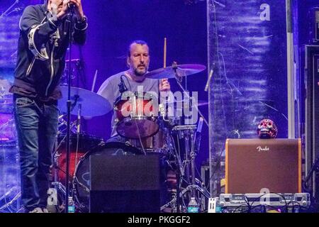 Drummer for Gin Blossoms Stock Photo - Alamy