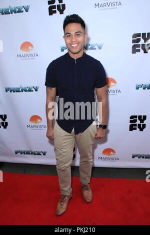 Frenzy premiere in Los Angeles, United States Featuring: Alexis Safoyan ...