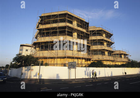 Demolition of Unisys building on William Street in Slough, Berkshire ...