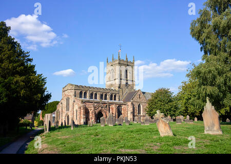 St Lawrence Church, Gnosall, Staffordshire Stock Photo - Alamy