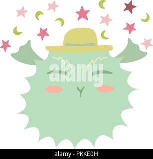 Cartoon sea life cards. Ocean travel. Resort town elements. Cute marine ...