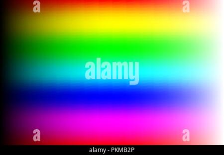 Color picker rainbow gradient selector hue spectrum chart guide. Design ...