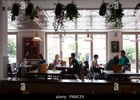 The Jam Tree Restaurant and Bar in Clapham - London UK Stock Photo - Alamy