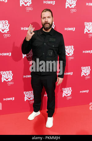 13 September 2018, Baden-Wuerttemberg, Baden-Baden: Irish singer Rea Garvey appears on the ...