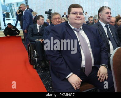 Moscow, Russia - Sep 14, 2018: Planes on parking at Sheremetyevo ...