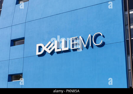 Dell EMC, Great America Parkway, Santa Clara, California, USA Stock ...