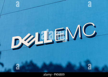 Dell EMC, Great America Parkway, Santa Clara, California, USA Stock ...