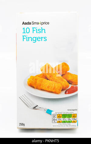 Frozen food at a budget supermarket in the UK Stock Photo - Alamy